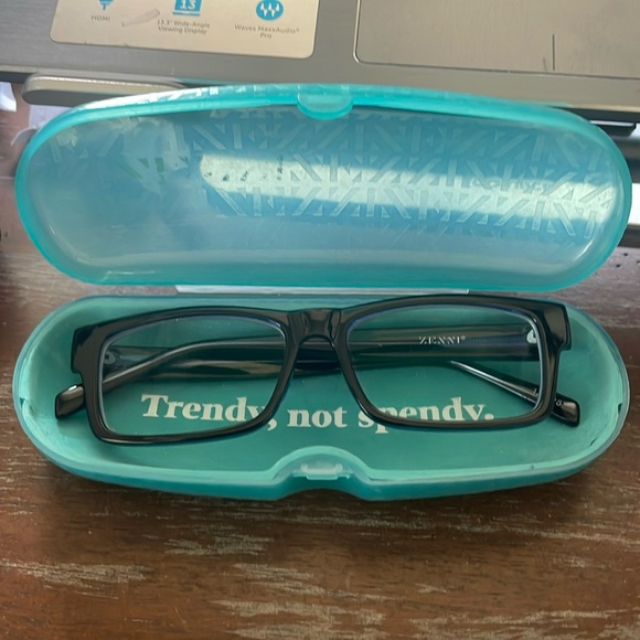 Zenni | Accessories | Zenni Blue Frames 25116 With Case | Poshmark